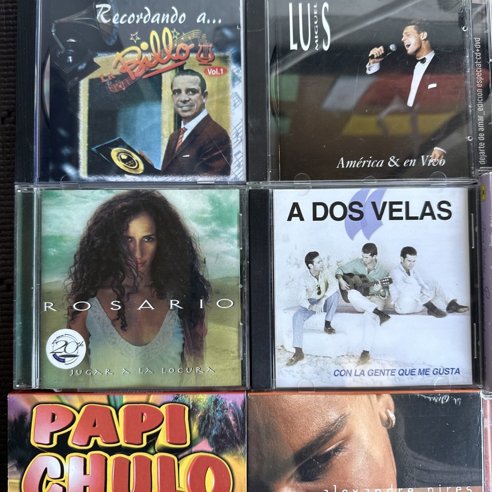 LOT OF 18 SPANISH MEXICAN LATIN CDS ( Lote De 18 CDS De Músic Latina | eBay