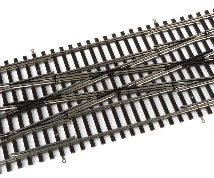 Walthers 948-83051 Code 83 Track DCC-Friendly #6 Double Crossover HO ...