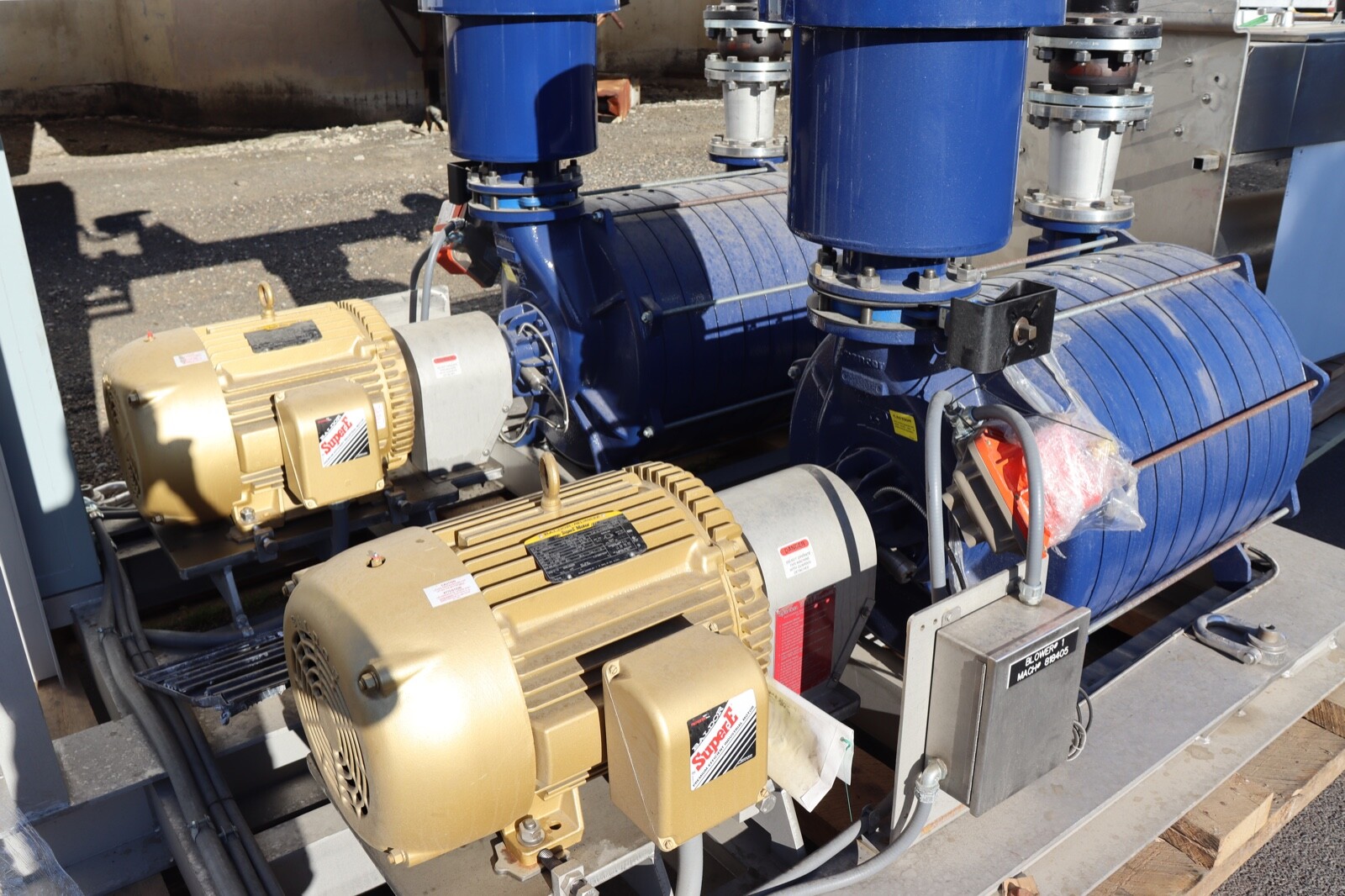 NEW SPENCER BLOWER SYSTEM 50HP W/HEAT EXCHANGER DUAL BLOWER | eBay