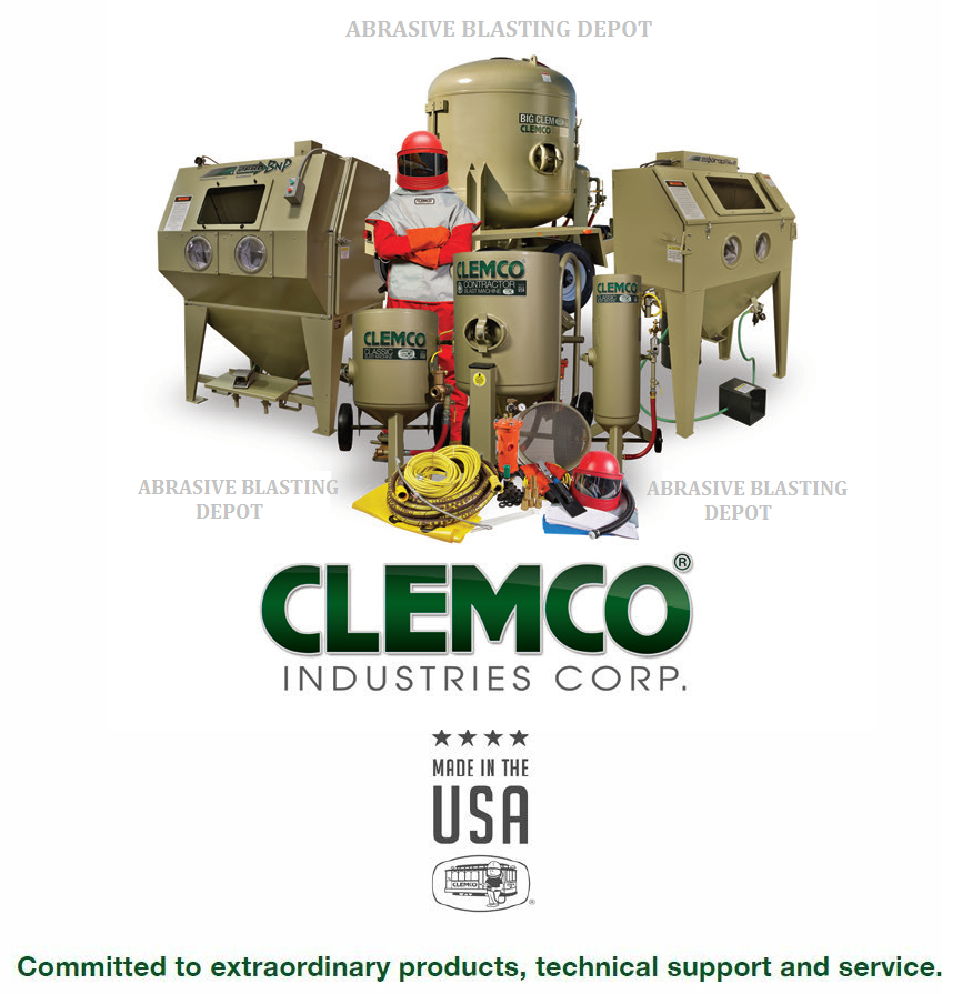 CLEMCO COMPLETE HP AIR FED RESPIRATOR SYSTEM FOR SHOTBLASTING SANDBLASTING | eBay