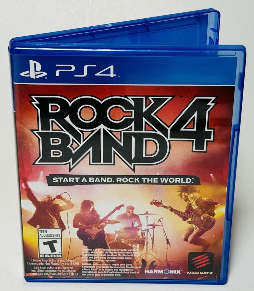 Sony PS4 Rock Band 4 - (Game Only) | eBay