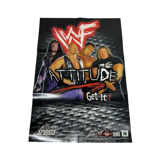 WWF Attitude All-Star Baseball 2000 Nintendo 64 N64 Game Boy Color 1999 ...