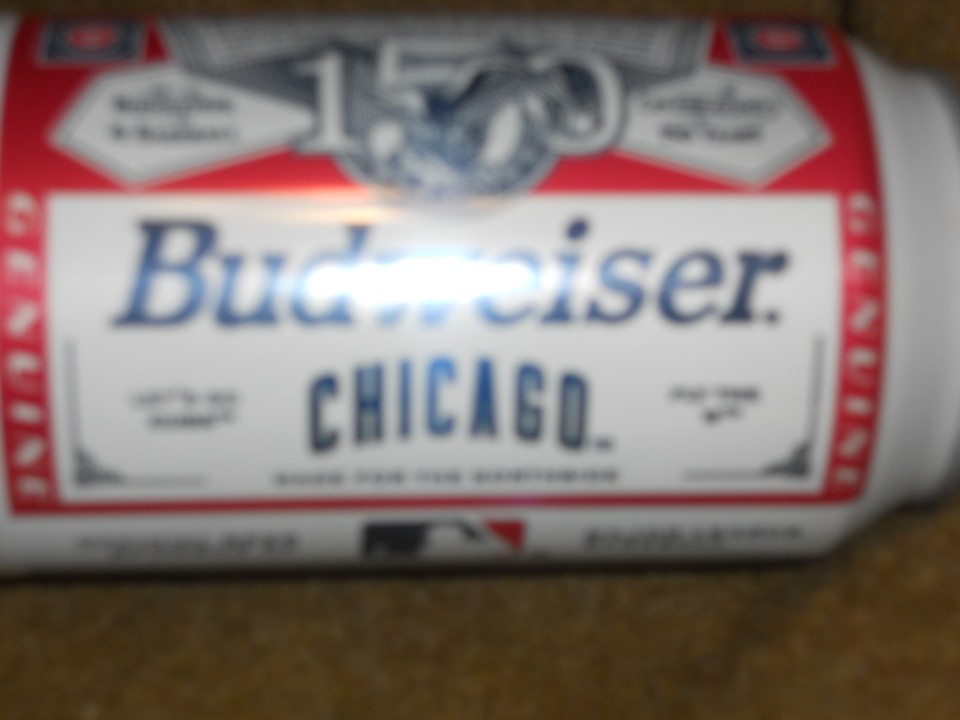 2026 Chicago Cubs Budweiser Beer Cans Lot of 3 Made for the Northside ...