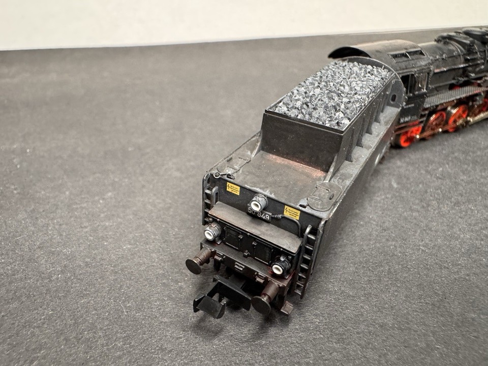 Spur N Fleischmann N 7181 Dampflok BR 50 849 DRG, gealtert aus Sammlung ...