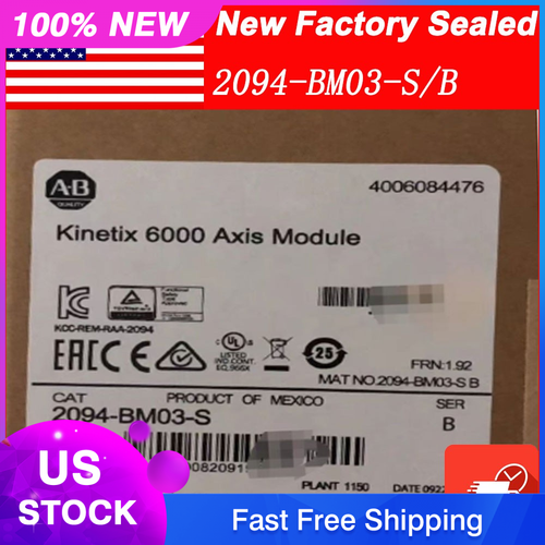 2094-BM03-S Servo Drive Kinetix 6000 Axis Module Allen-Bradley ...