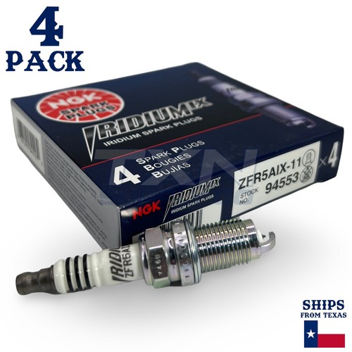 4 Pack NGK Iridium IX 94553 Spark Plugs ZFR5AIX-11 | eBay
