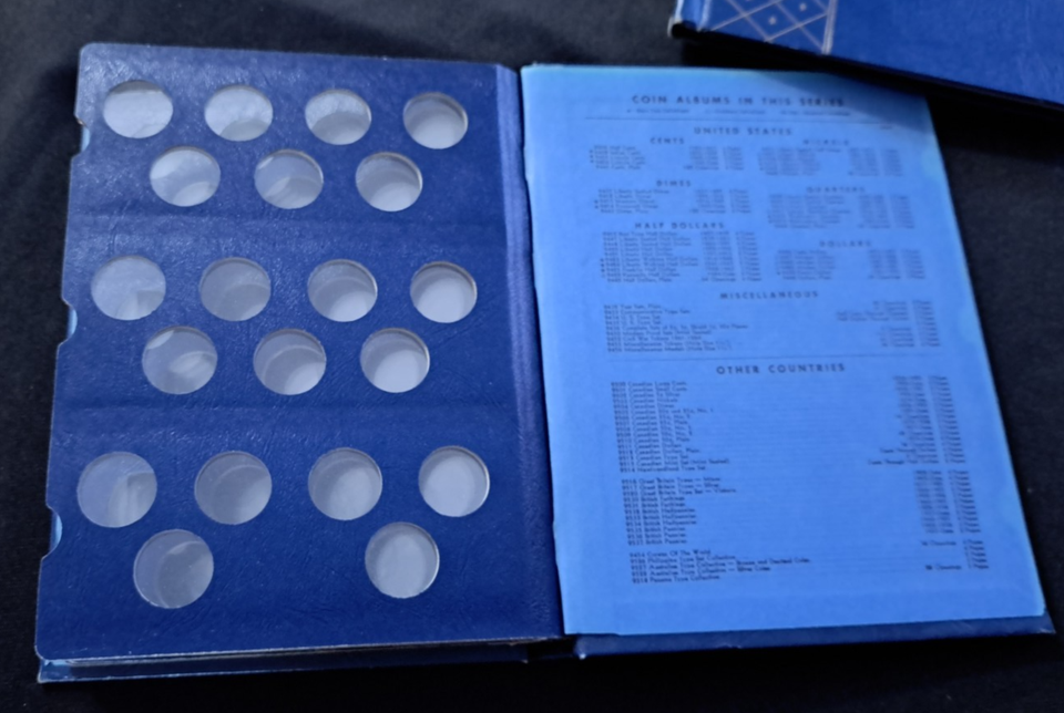 Lot(3) Whitman Coin Albums 1892-1964 Silver Quarters #9416, 9417 and ...
