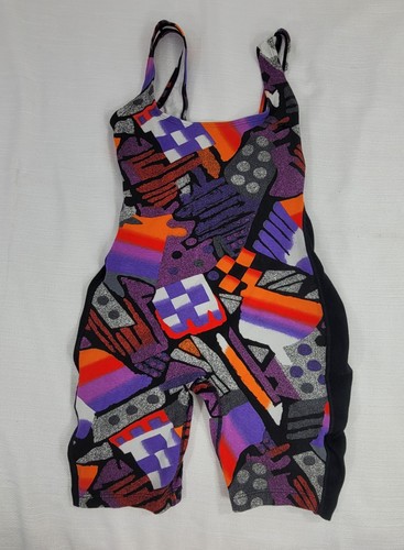 Vintage Retro Speedo Bodysuit Unitard Shorts Aerobic Workout Suit 80's Sz Large | eBay