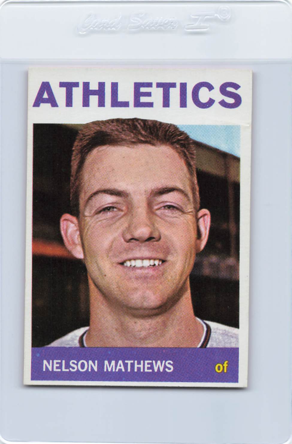 1964 Topps #366 Nelson Mathews Athletics EX *DA-C4511 | eBay