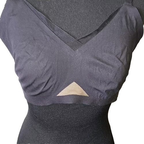 HONEYLOVE LIFTWEAR CROSS OVER BRA WIRELESS COMFORT SZ LG COLOR BLACK | eBay