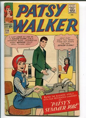 Patsy Walker--#110--1963--COMIC BOOK--Marvel--VG | eBay