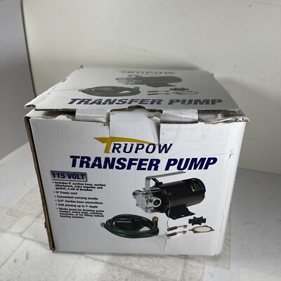 Extraup Transfer Pump 1/10HP 330GPH 115-Volt Self Priming | eBay