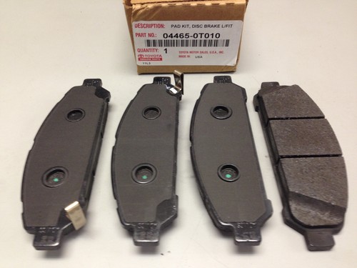 2009-2016 TOYOTA VENZA FRONT Brake Pads NEW Genuine Toyota OEM 04465 ...