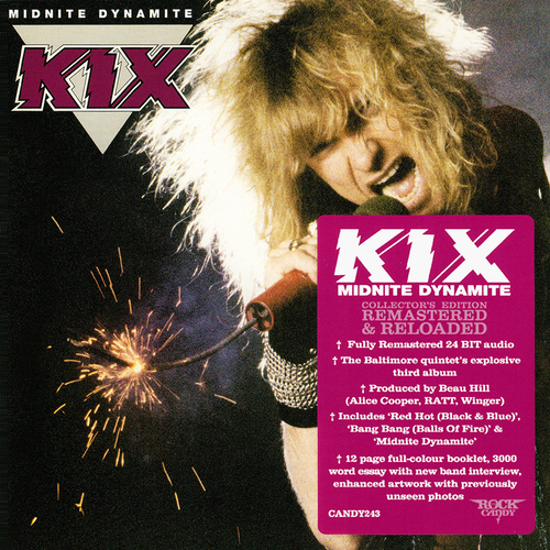 KIX ~ Midnite Dynamite (1985) CD 2014 Rock Candy Records UK ••NEW•• | eBay