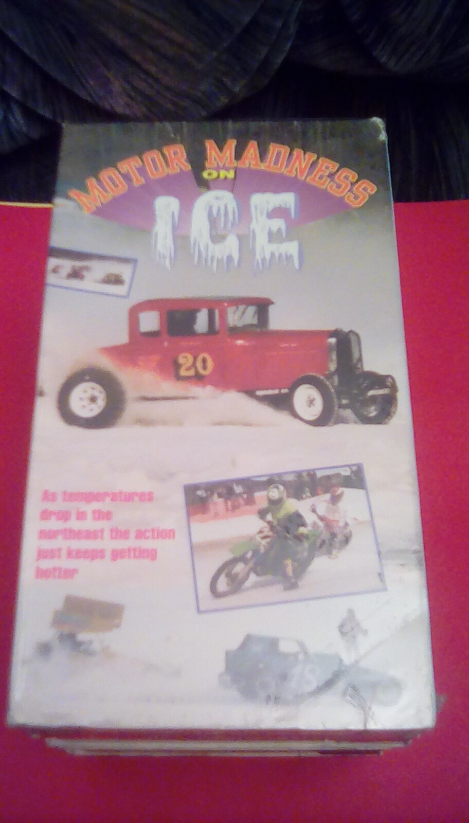 Motor Madness On Ice RARE Simitar Video (1994) VHS ice racing ATV ...