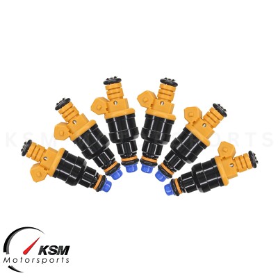 6 Fuel Injectors 0280150714 FOR BMW 5 6 7 SERIES E23 E24 E28 E32 E34 ...