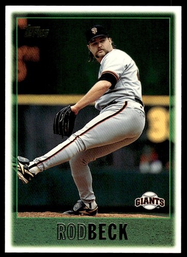 1997 Topps Baseball Card Rod Beck San Francisco Giants #429 | eBay