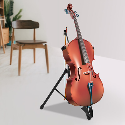Adjustable Foldable Tripod Stand for Cello with Hook for Bow US STOCK ...