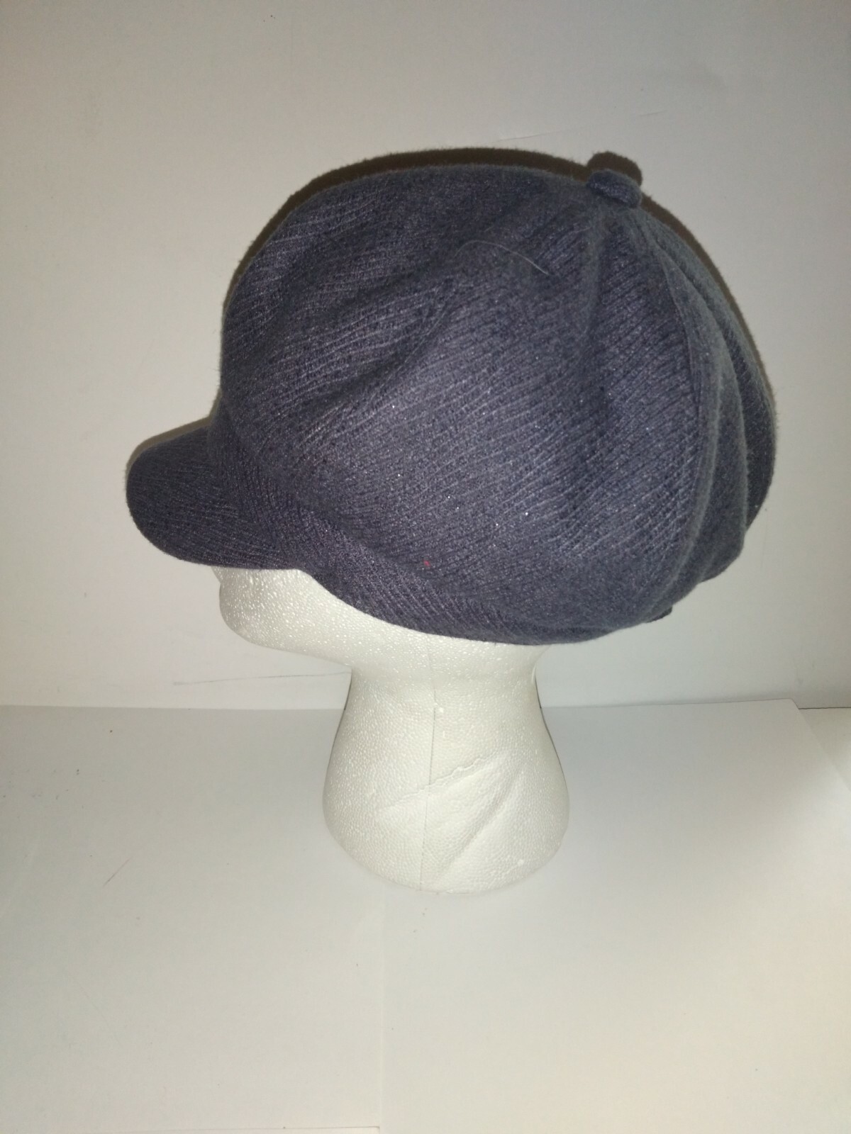 Manhattan Hat Company Solid Gray Classic Cabbie Drivers Newsboy Cap Hat ...