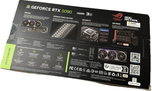 ASUS ROG Astral GeForce RTX 5090 OC Edition SHIPS WITHIN A DAY ALL ROPS ...