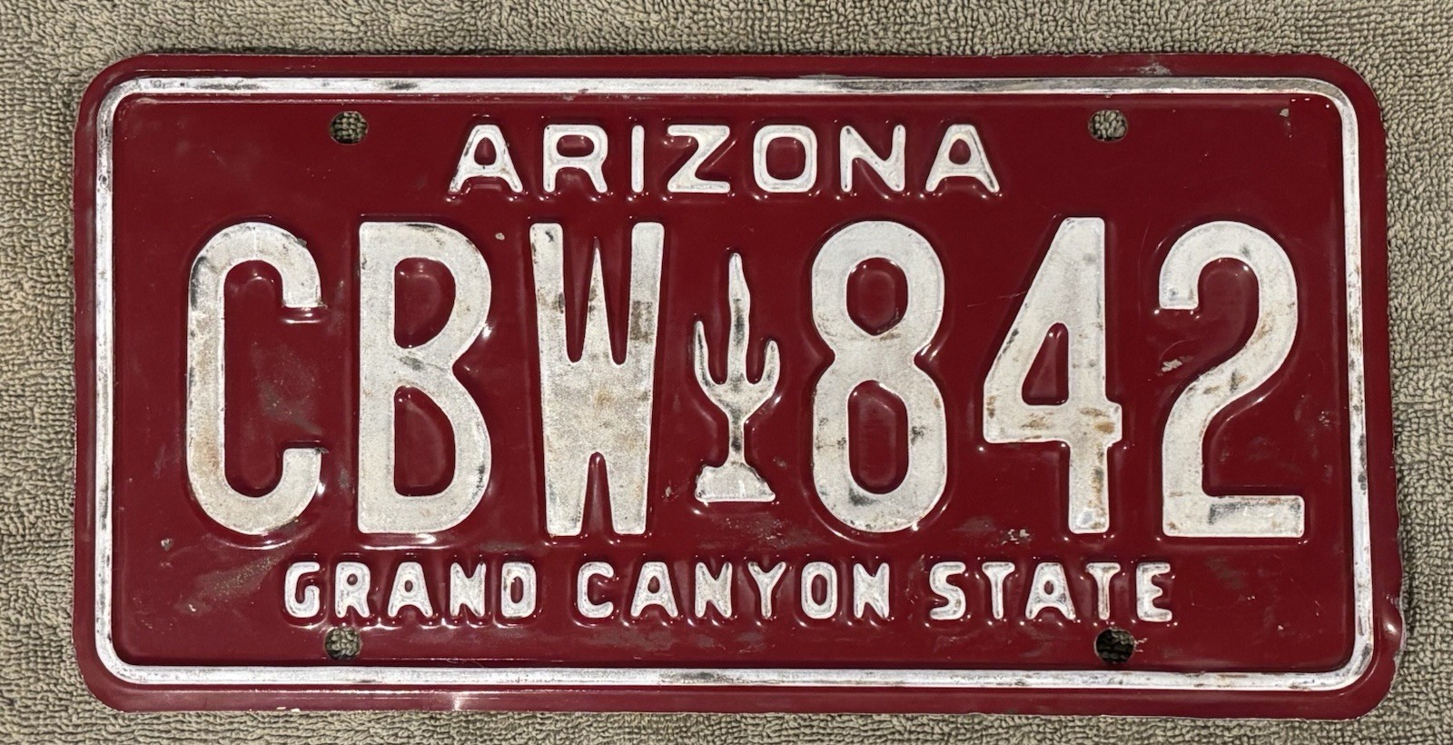 Old 80’s AZ. Vintage 1980’s Arizona Grand Canyon State License Plate ...