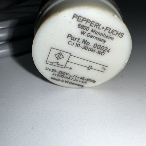 Pepperl Fuchs Capacitive sensor CJ10-30GM-WO | eBay