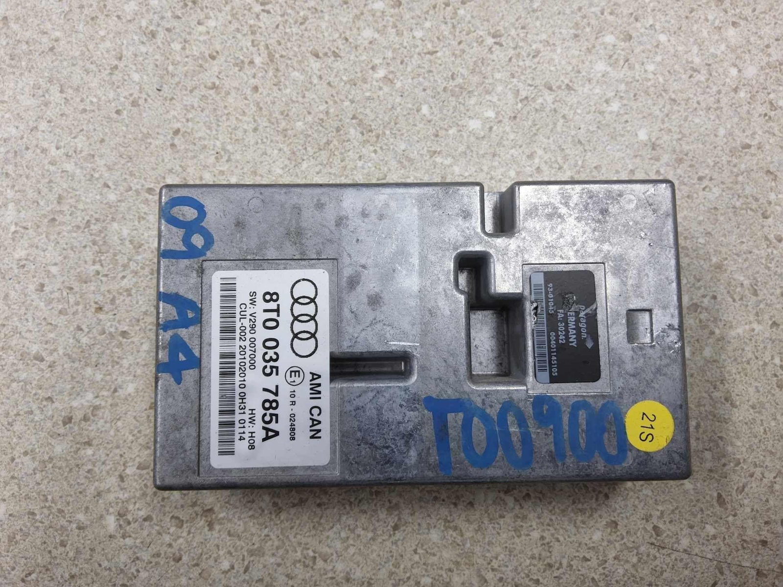 8t0 035 785a Chassis Brain Box AUDI A4 09 10 11 12 13 14 15 16 | eBay