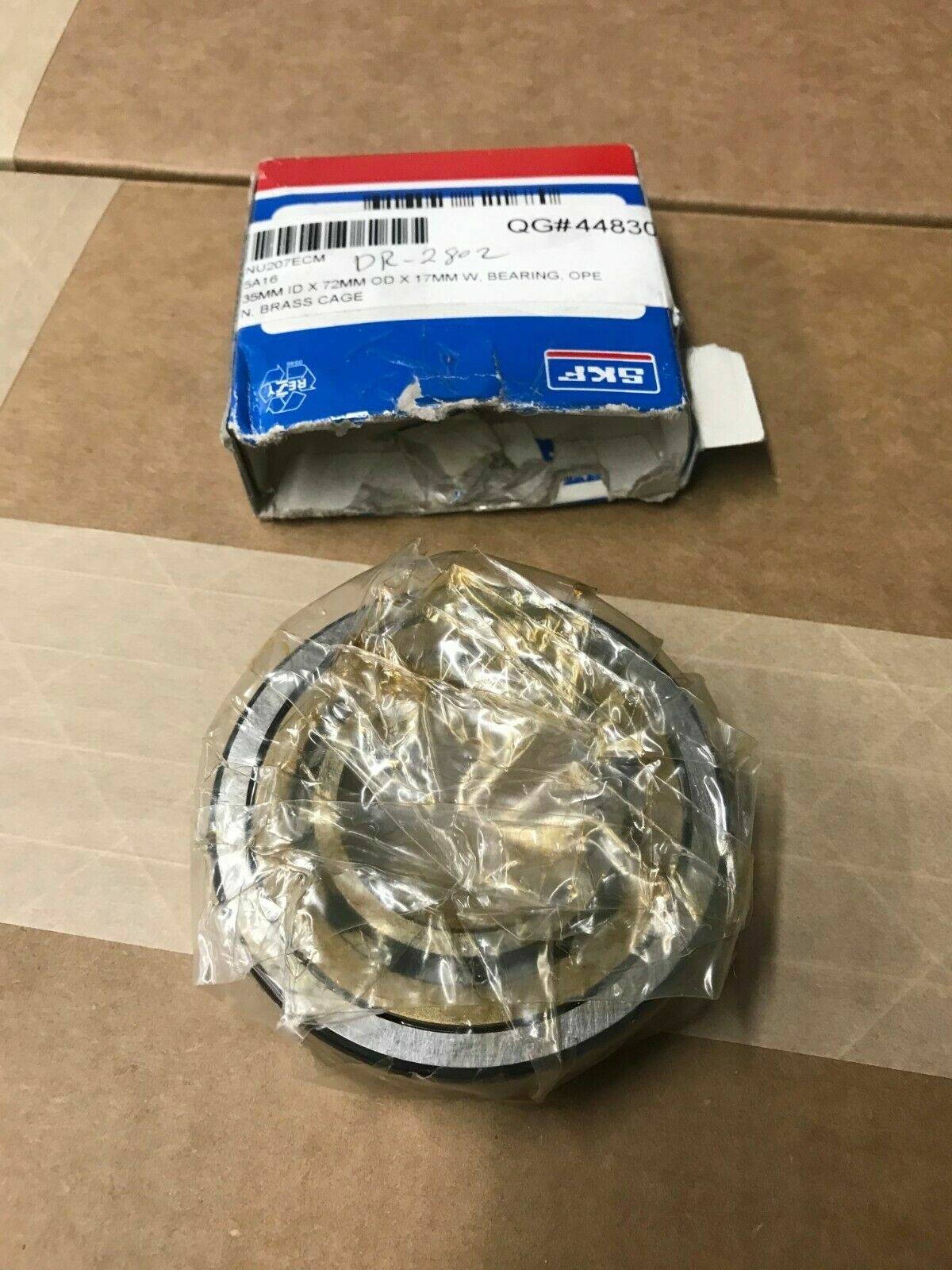 SKF NU 207 ECM Cylindrical Roller Bearing 35x72x17mm NU207ECM | eBay