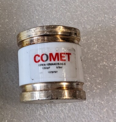 comet vacuum capacitor AMAT 1250pf 5/3kv rf tuner | eBay UK