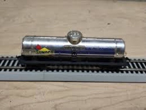 HO scale Sunoco oil tanker train Tyco ‘70s FREE US shipping MIB rare ...