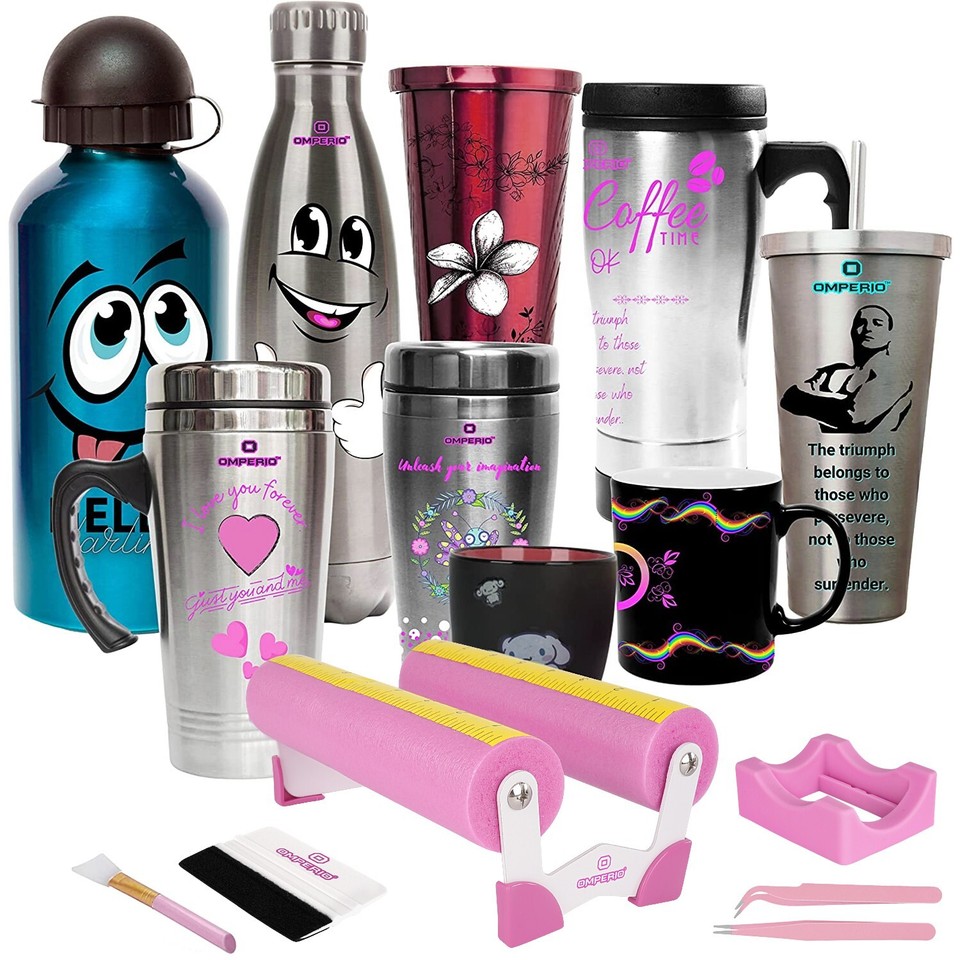 OMPERIO Cup Cradle for Crafting Tumbler, Foam Cup Holder with Felt Edge ...