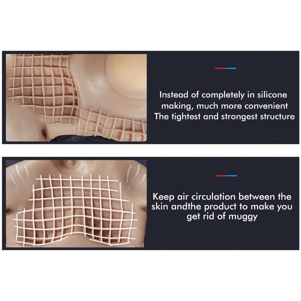 Smitizen Silicone Fat Body Suit Human Beer Belly For Cosplay Costume ...