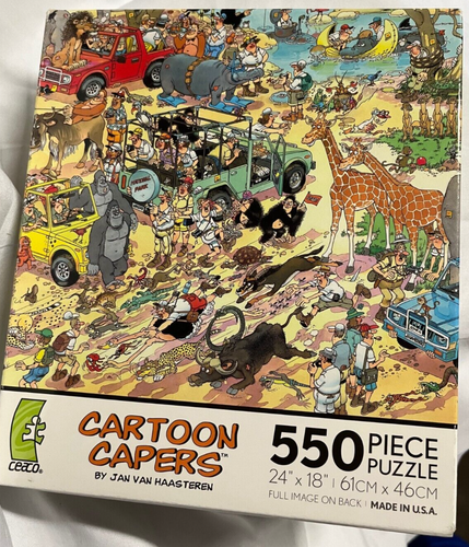Ceaco Jan Van Haasteren Cartoon Capers The Fire Station 550 Jigsaw ...