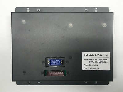 DIRECT LCD REPLACMENT MONITOR FOR FANUC A61L-0001-0093/MDT947B-2B CNC ...