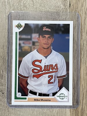 1991 Upper Deck Mike Mussina #65 Rookie Card Orioles | eBay