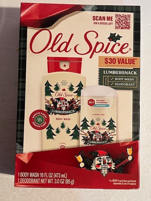 Old Spice Gift Set 2024: 2 varieties to choose from. Price is for one ...
