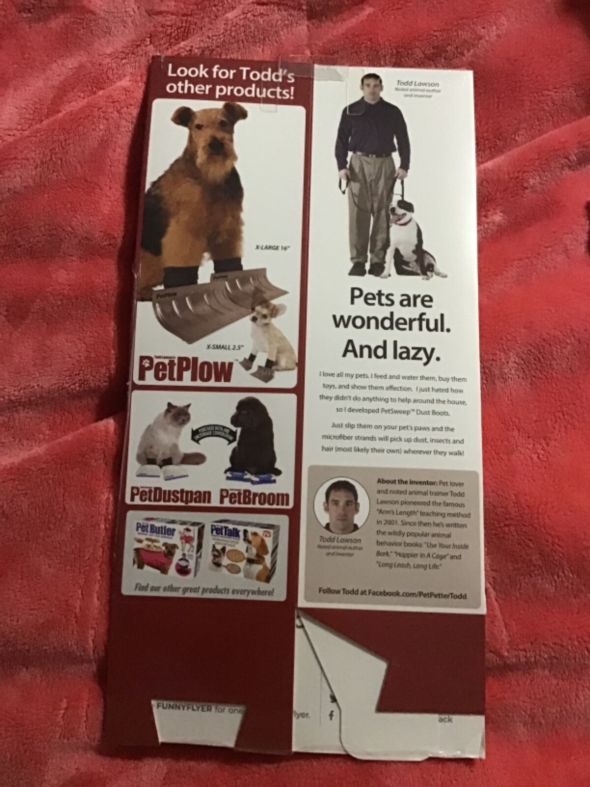 Pet sweep Prank gift box wrap your gift in a funny box Parnk-o | eBay