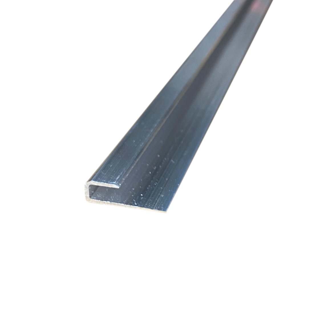 J Channel Trim 48" Long Aluminum Sheet Capping 7/8" Tall, 1/8" Inside