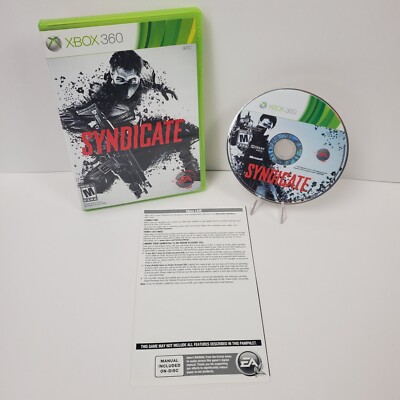 Syndicate (Microsoft Xbox 360, 2012) Tested Working 14633192315| eBay
