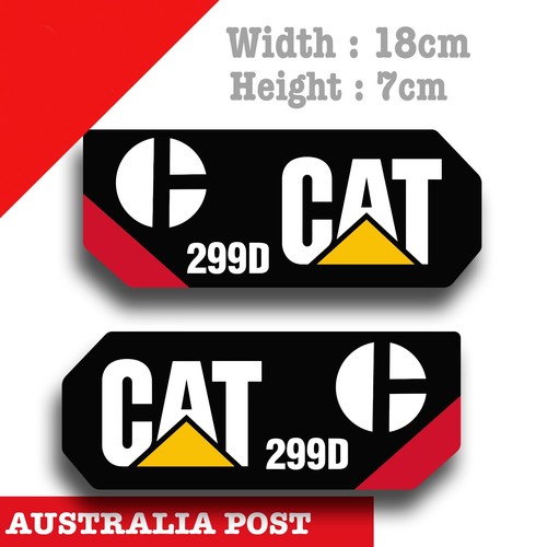 CATERPILLAR Diesel Power 299D Logo, Caterpillar Logo Decal Sticker ...