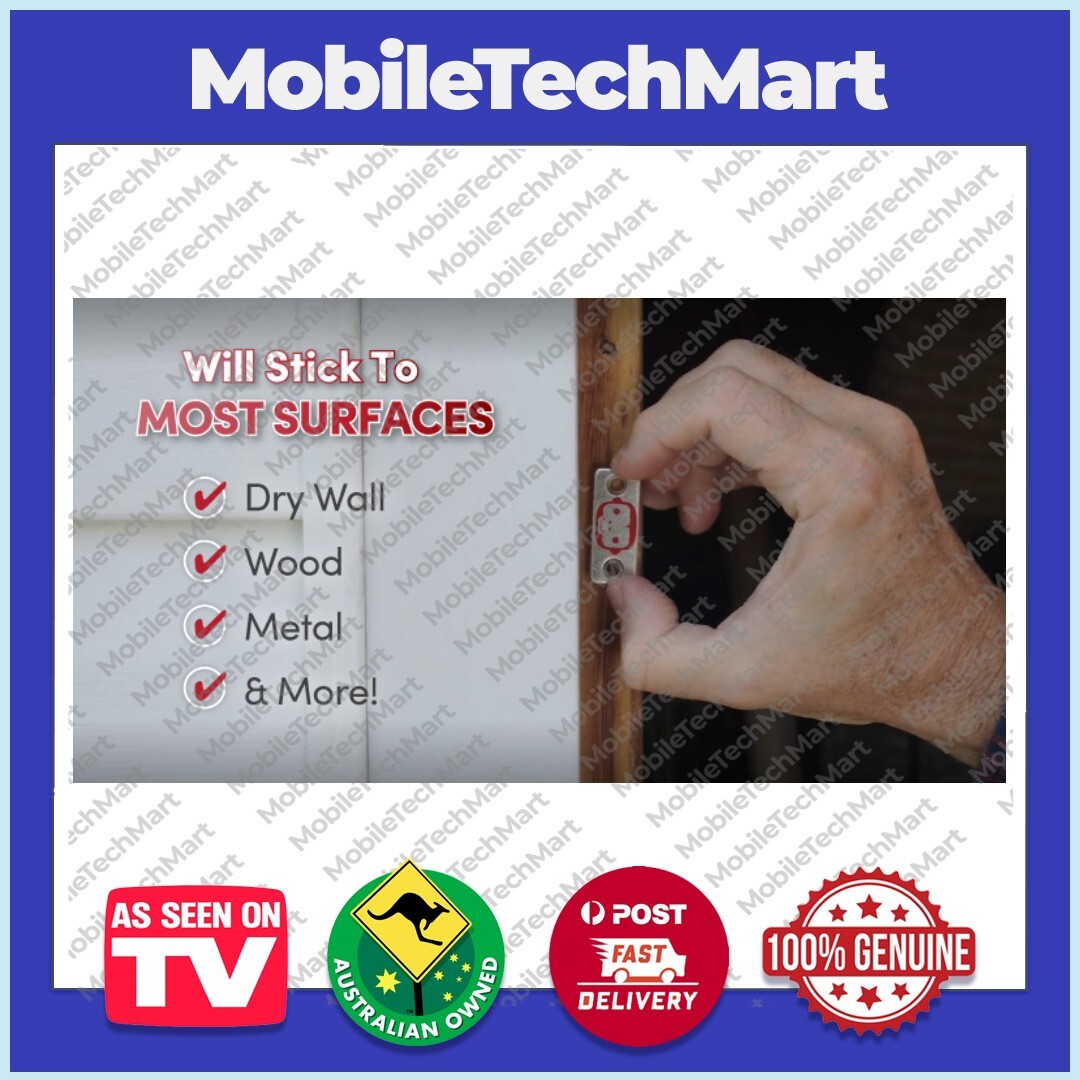 RUBY MONKEY MAGNETS As Seen On TV Adhesive Magnets Keep Doors & Drawers ...