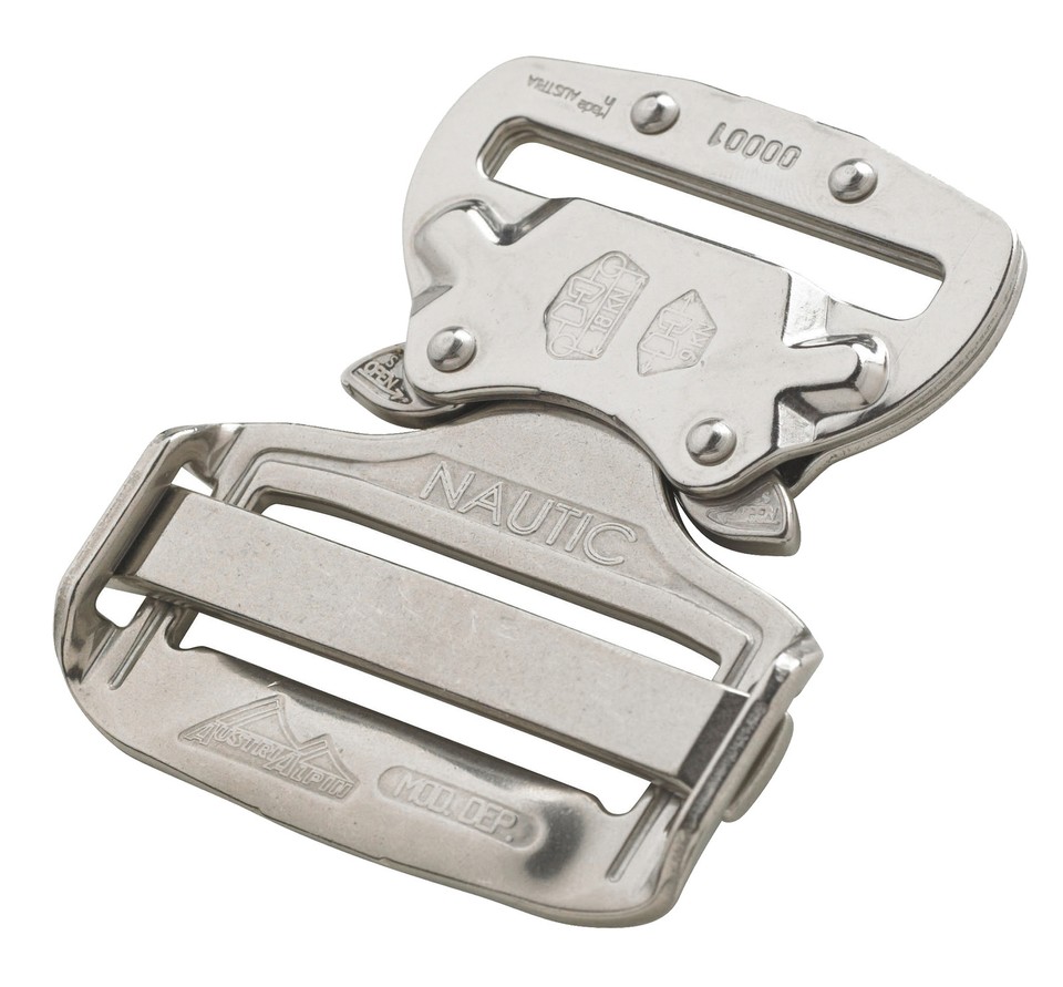 AustriAlpin Stainless Steel INOX Nautic 45mm / 1.75" Cobra Buckle ...