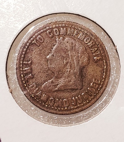 1837-1897 Queen Victoria Diamond Jubilee Store Token Thin Bronze Or ...