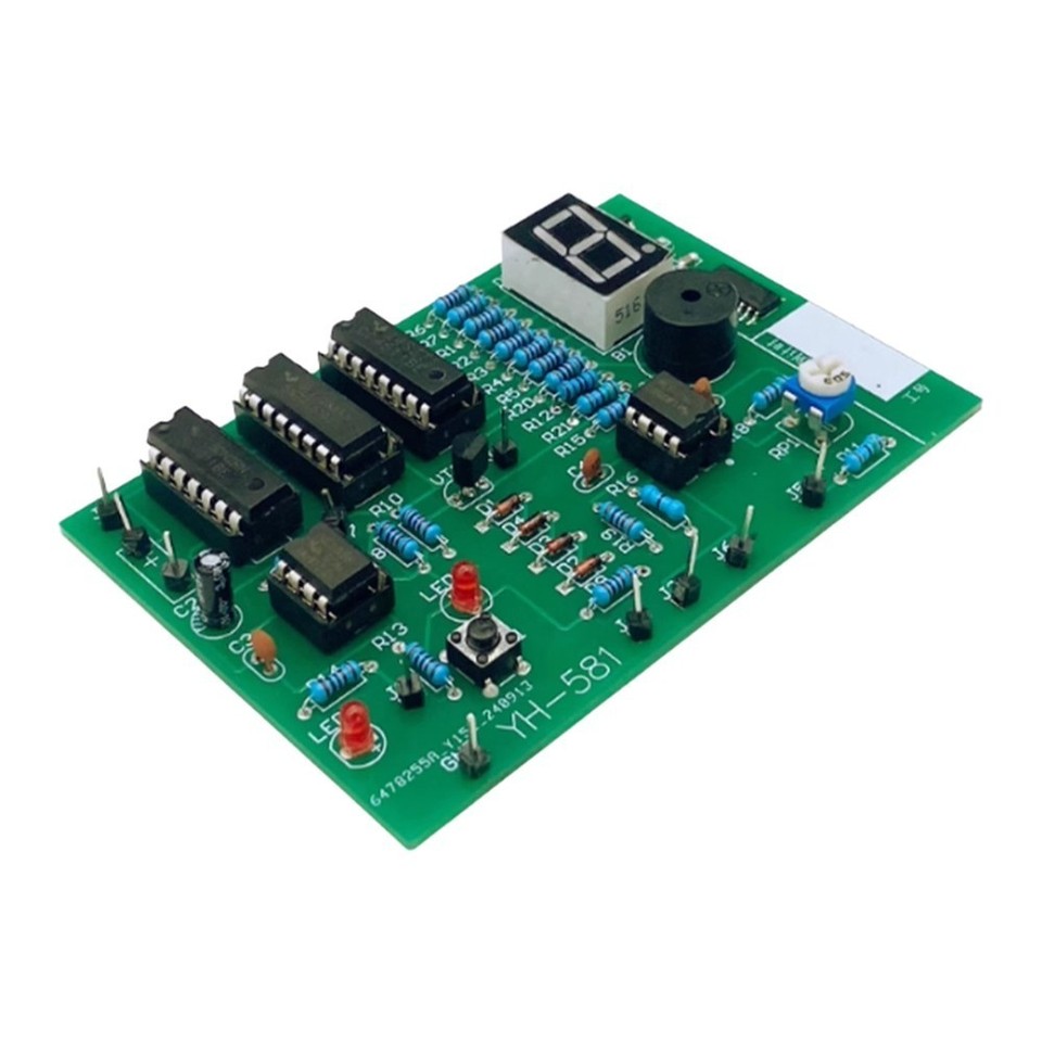 Electronic 9 Second Countdown Timer Kit DIY with LED Indicator and ...