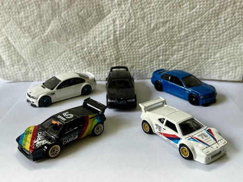 Hot Wheels MBX - LOT OF 7 - BMW Loose Premium Car M1 / M3 E46 & E36 ...
