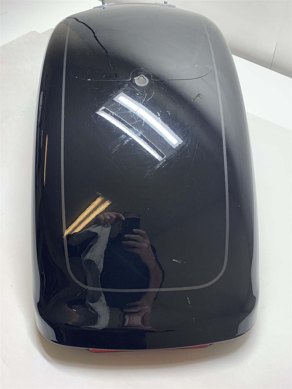 Harley-Davidson OEM 2018-22 Softail Fatboy Rear Fender Black | eBay