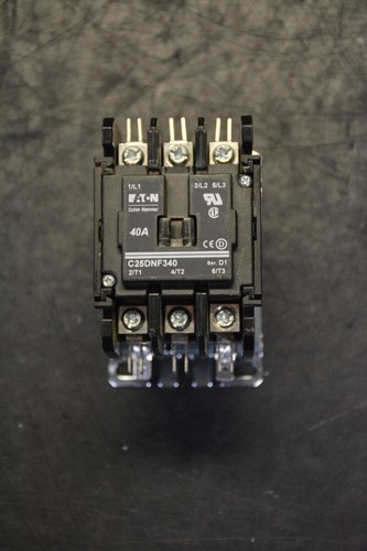 Eaton / Cutler Hammer C25DNF340 Definite Purpose Contactor (3P / 40A ...