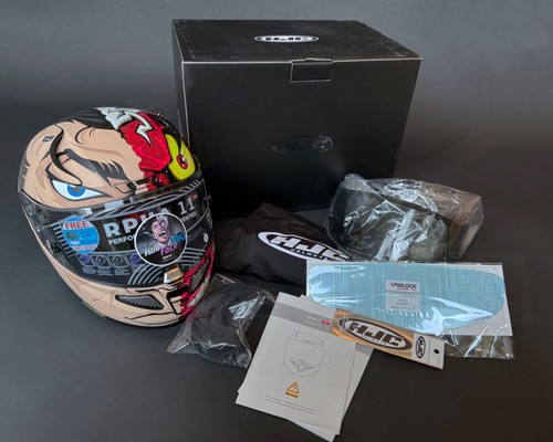 HJC RPHA 11 Pro TWO FACE Motorcycle Helmet Black/Red/Gray Size Large ...