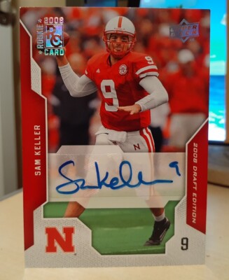 2008 Upper Deck Draft Sam Keller #90 Rookie Auto RC NEBRASKA ...