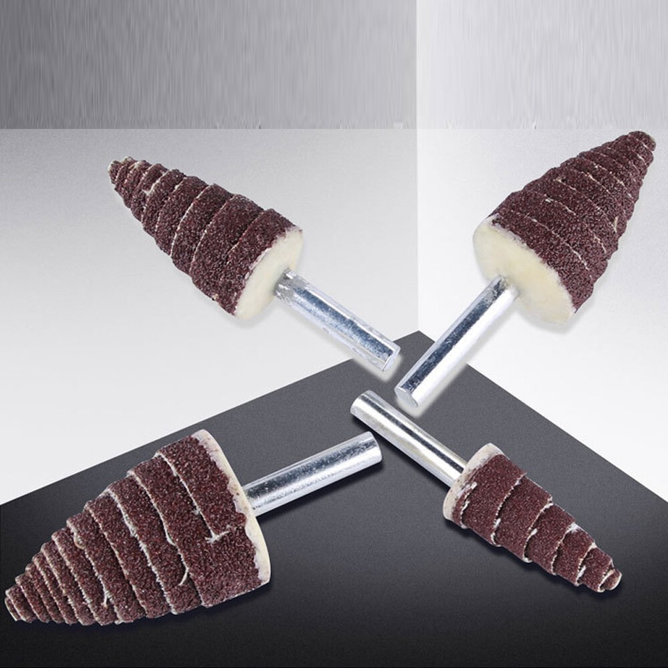 Cone Abrasive Sandpaper Wheel Sanding Grinding Polishing Head for ...